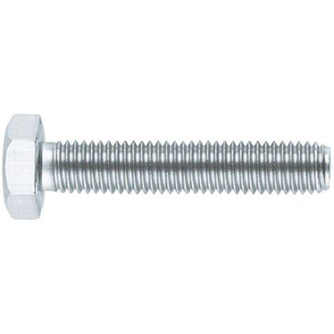 Boite de 100 vis 8x70mm zinc din 933 am