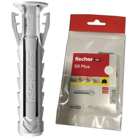 FISCHER blister 8 plots nylon "SX Plus" 10x50mm