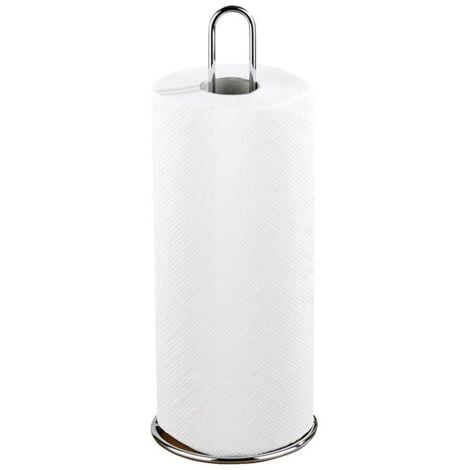 Porte-rouleau de papier essuie-tout vertical en acier inoxydable 2310 wenko
