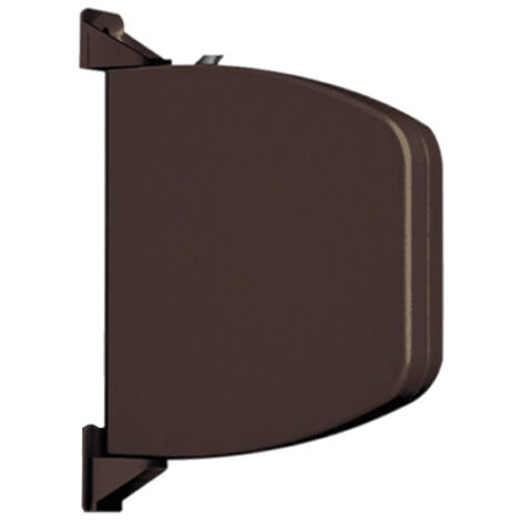 Mini volet roulant marron avec bande pliante de 18 mm 70040114