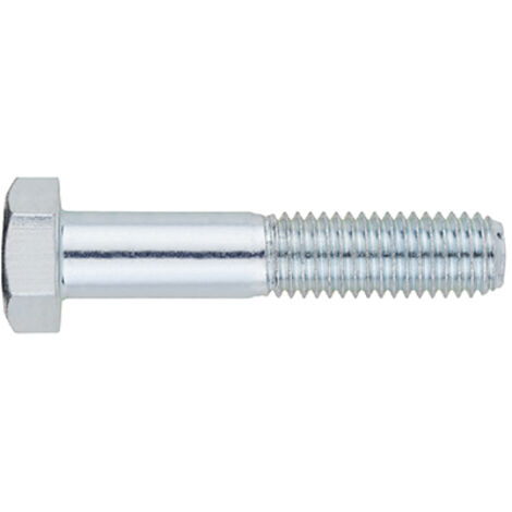 Boite de 50 vis 14x120mm zinc din 931