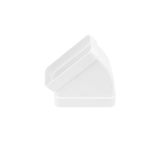 Coude rectangulaire horizontal 45º - 75x150mm, GONAL