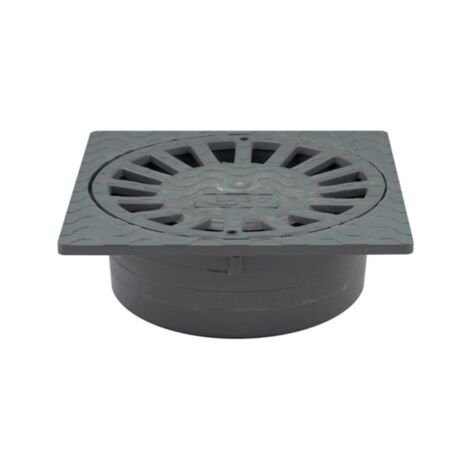 Siphon vertical - 300 x 300 mm - 110 - 110, GIBALTO