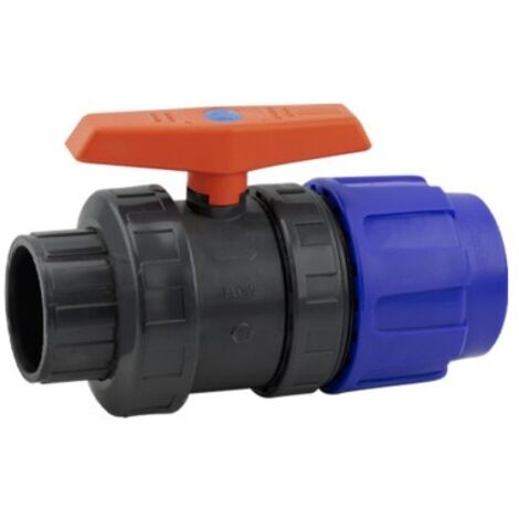 Vanne à boisseau sphérique à filetage femelle PE - 63 mm - 2", CEPEX