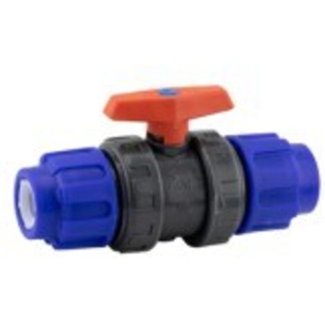 Vanne PE-EPDM pour raccord PE x raccord PE - 63 x 63 mm, CEPEX