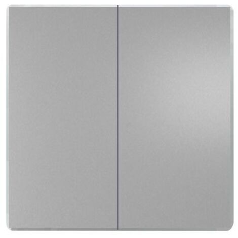 Siemens Delta Style 5TG72701PM00 platine métallique double interrupteur ...