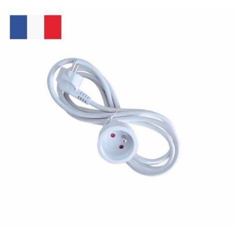 Système d'extension électrique FRANÇAIS 2 mètres blanc