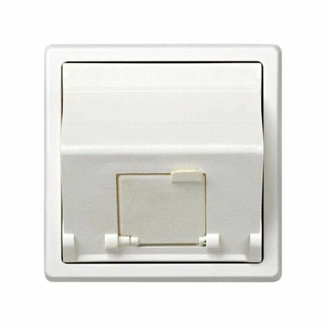 Prise RJ45 blanche SIMON 73 LOFT 73585-60