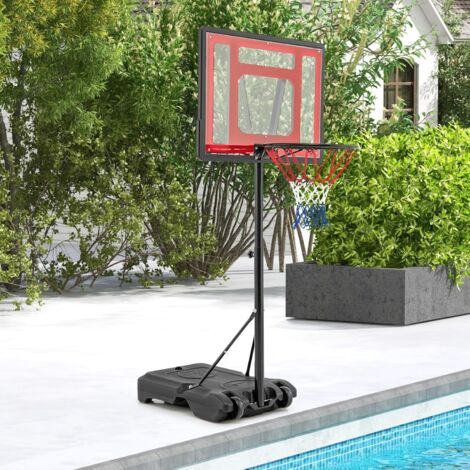 GOPLUS Panier de Basket pour Piscine, But de Basket Portable et Cerceau ...