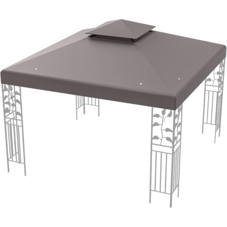 GOPLUS Toile de Rechange pour Tonnelle 3x3m, Toit de Remplacement ...