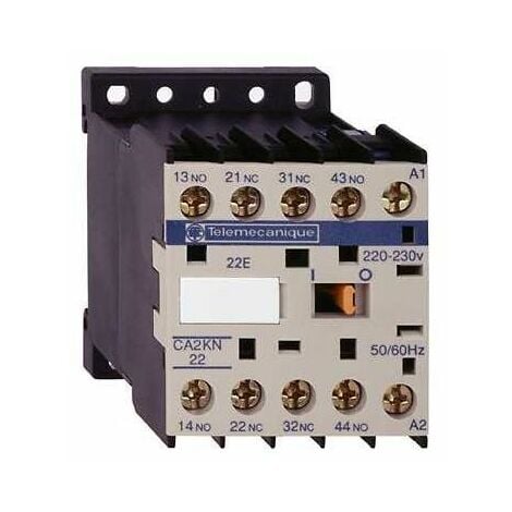 Mini contattore ausiliario 3 NO+1 NC 220V AC 50-60Hz