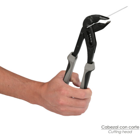 Pinza Ad Apertura Multipla Con Taglio 250 mm.