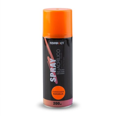 Vernice spray acrilica arancione fluorescente 200ml