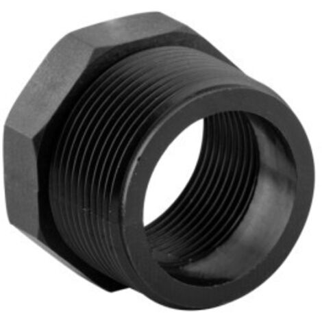 Dado di riduzione filettato in PP da 2 1/2" a 2" per irrigazione - MARCA