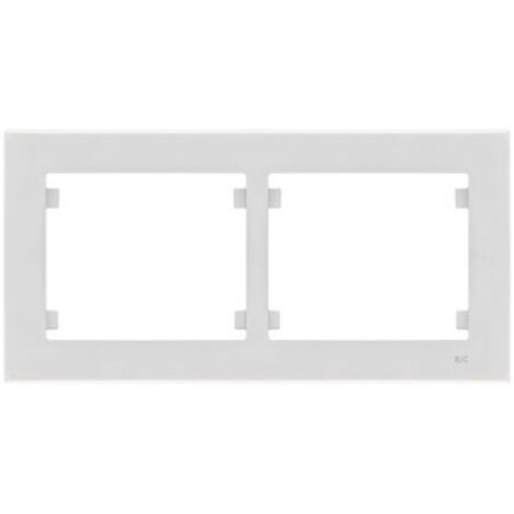 IRIS PLUS Cornice 2 elementi orizzontali bianco BJC 18012