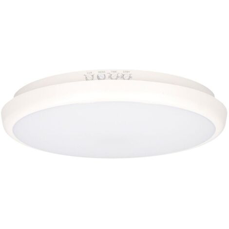 Plafoniera LED Lainio con sensore di movimento e crepuscolare + stand ...