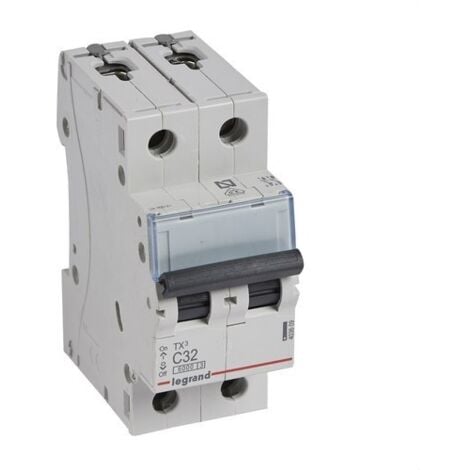 Interruttore automatico TX3 6kA-C 2P 32A