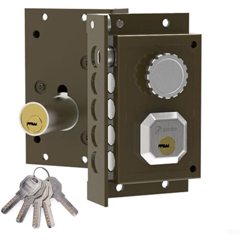 Serratura da applicare destra DORCAS con maniglia C911 DR C-C911D