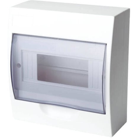 Superficie quadro elettrico 8 moduli Trasparente