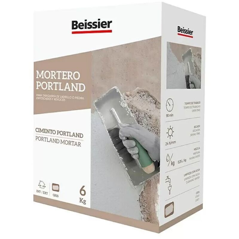 Beissier Portlandmörtel 6 kg 70303-002