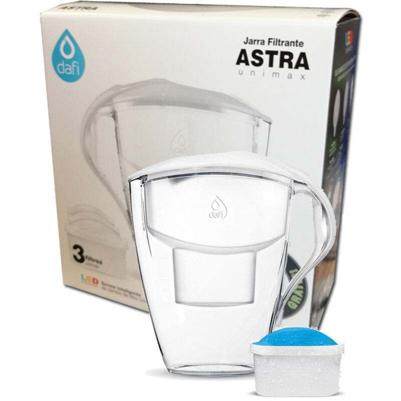 Dafi Astra Unimax 3 L Weißwasserfilterkrug mit 3 Filtern