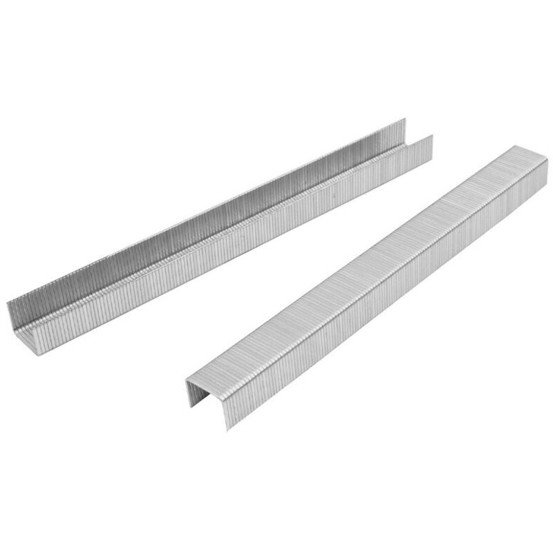 Tolsen 12,7 mm Klammern, Box mit 10.000 Stück, hochfester Stahl ...