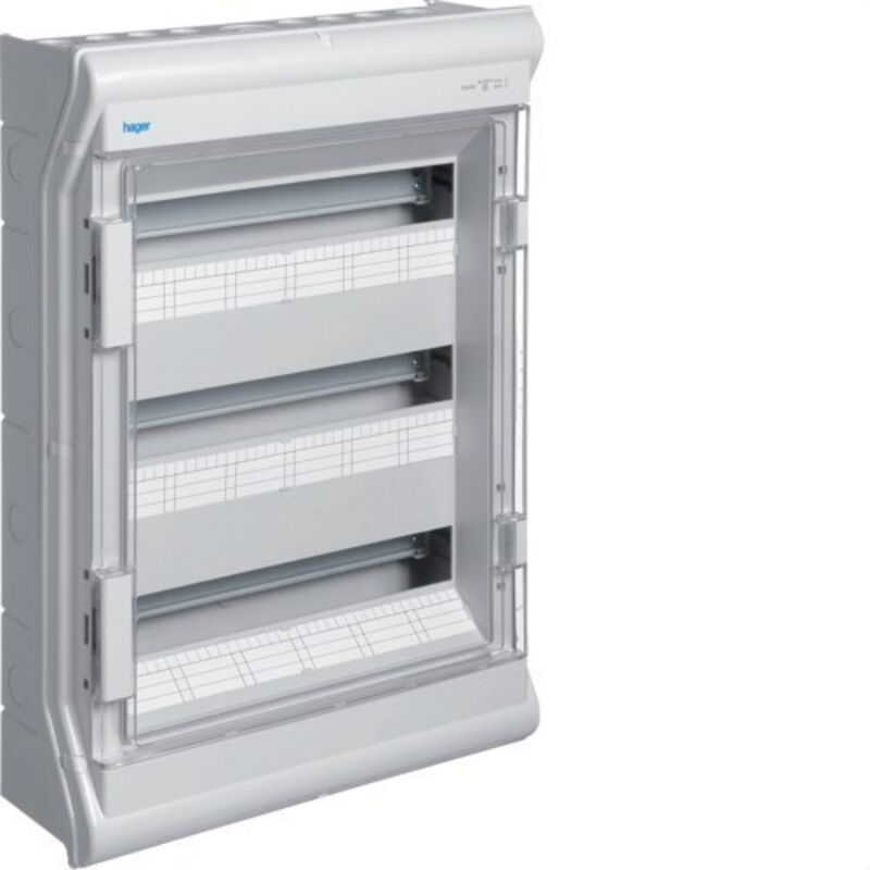 HAGER VE318E Vector VE Aufputzverteiler 3-reihig 54 IP55