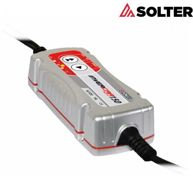 SOLTER Invercar 1000 6/12V 1A Intelligentes Batterieladegerät (Autos ...