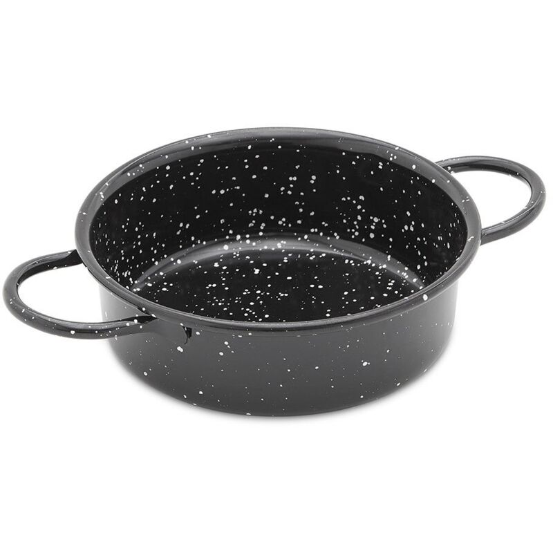 Vaello emaillierte Platte mit Griffen ø12cm