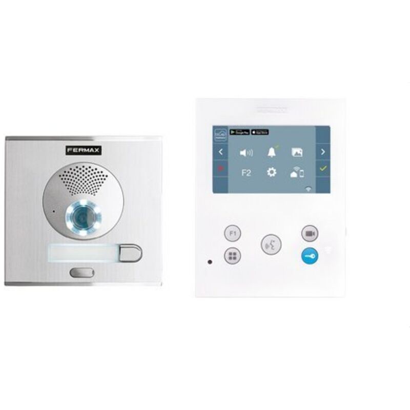 FERMAX 94511 CITY Video-Panel-Kit und Monitor VEO-XS WIFI DUOX PLUS 1L ...