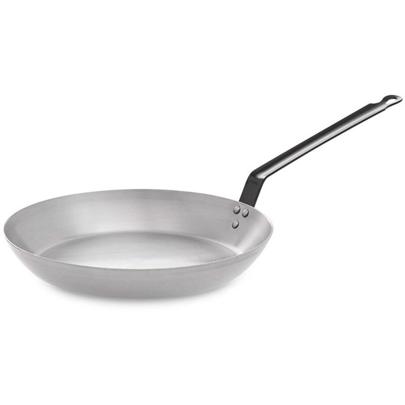 Flache Lyonnaise-Pfanne mit Griff professionellen Einsatz ø24cm vaello