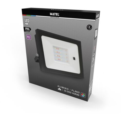 Schwarzer Aluminium-matel RGB IP65 50W LED-Projektor