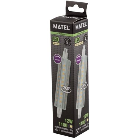 Matel lineare LED-Lampe 118 mm 12 W dimmbar neutral