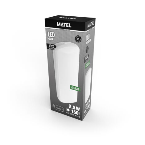 Surface Matel LED-Notlicht 2,5 W 150 lm