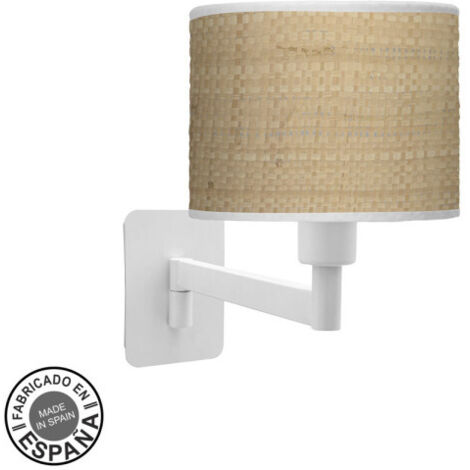 ABRILA AKUNADECOR Wandleuchte mit Schirm Modell Moda White 1 Light