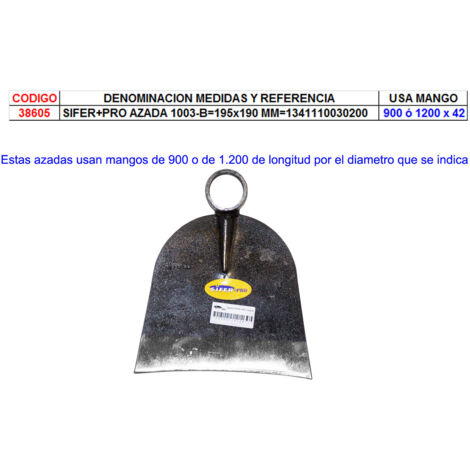 SIFER PRO HOE 1003 B195x190 MM1341110030200