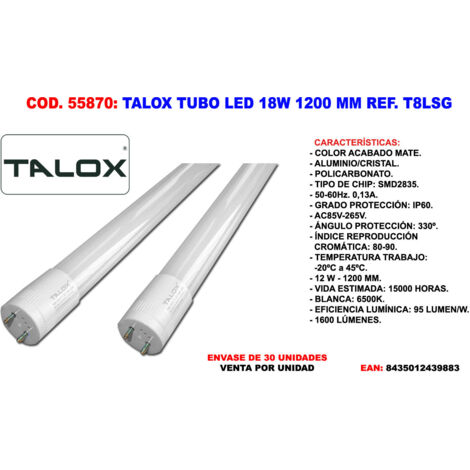 TALOX SG-T8 18W 120cm 6500K LED-Leuchtstoffröhre