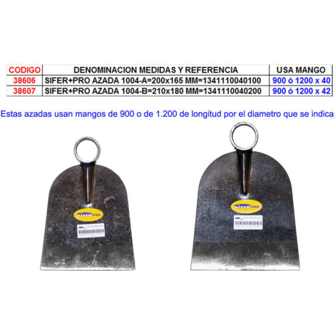 SIFER PRO HOE 1004 A200x165 MM1341110040100