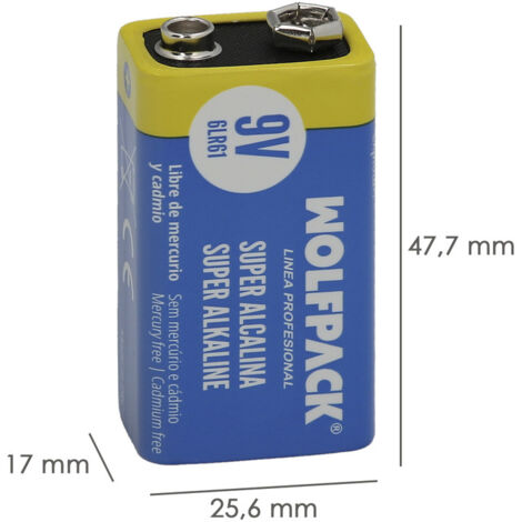 Alkaline Batterie 6 LR61 (1er Blister)