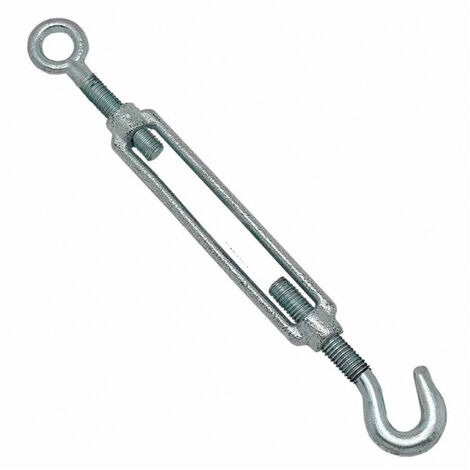 Spannschloss mit Haken und Ring "DIN-1480 TNS01" mit M10 Gewinde aus ...