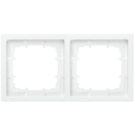 Rahmen 2 Elemente Siemens Delta Style WHITE POLAR 5TG13220WH