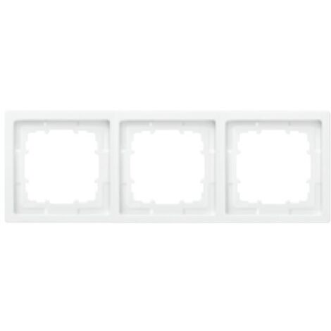 Rahmen 3 Elemente Siemens Delta Style WHITE POLAR 5TG13230WH