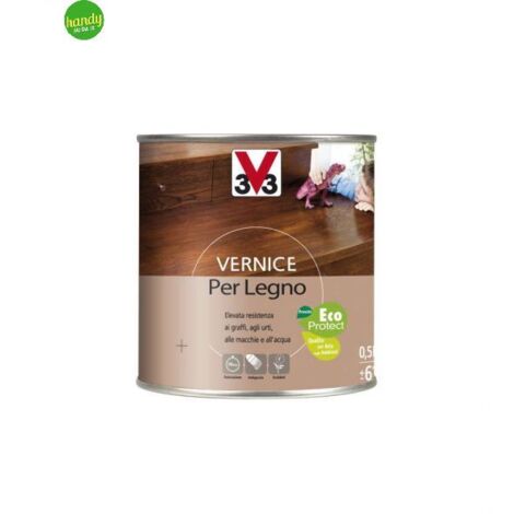 Vernice per Legno Opaca Grigio Grafite 0.5LT