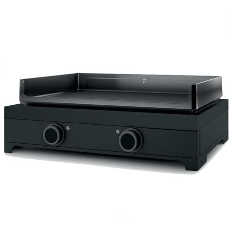 plancha eléctrica 3200w 60,5x42cm negra - MODERNE60AN - forge adour
