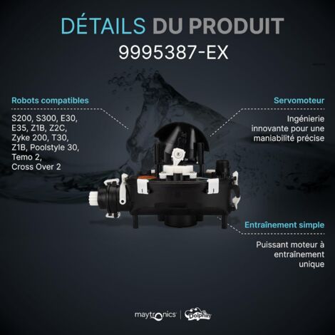 motor para robot delfín s200, s300, e30 etc... ver listado - 9995387 ...