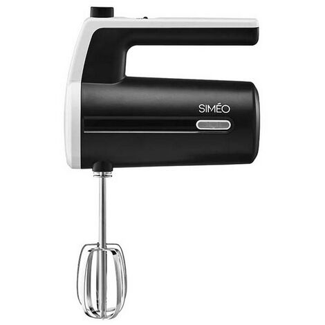 Wiederaufladbarer elektrischer mixer 7,4 v schwarz und weiß - Simeo ...