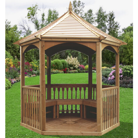 Sechseck Pavillon Aus Holz