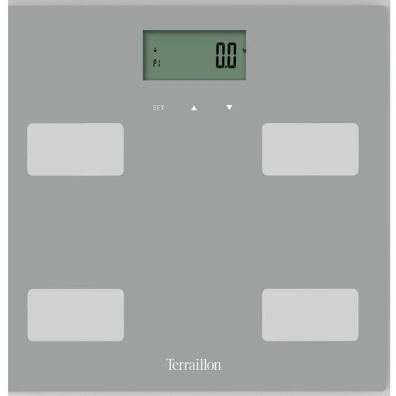 impedenziometro 160kg/100g grigio - 15278 - terraillon