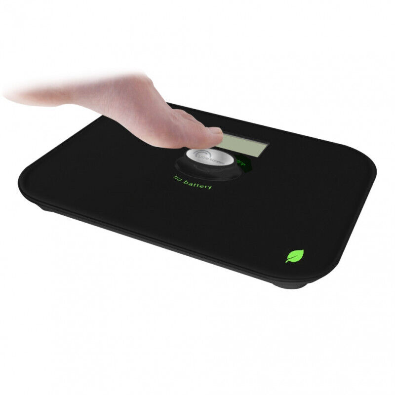 bilancia pesapersone elettronica senza batteria 180kg / 100g nera ...