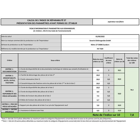 Aspirapolvere scopa ricaricabile 2in1 18v grigio - hv7184 - severin
